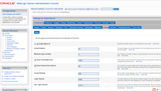 weblogic运行一段时间后崩溃报错 BEA-000337 STUCK ExecuteThread: '2' for queue ...