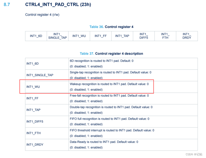 三轴加速度计LIS2DW12开发(3)----检测活动和静止状态-CSDN博客
