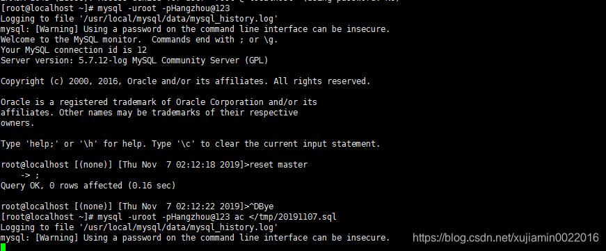 [问题已处理]-[mysql]-mysql报错1066和1840错误处理_mysql 1840 reset master-CSDN博客