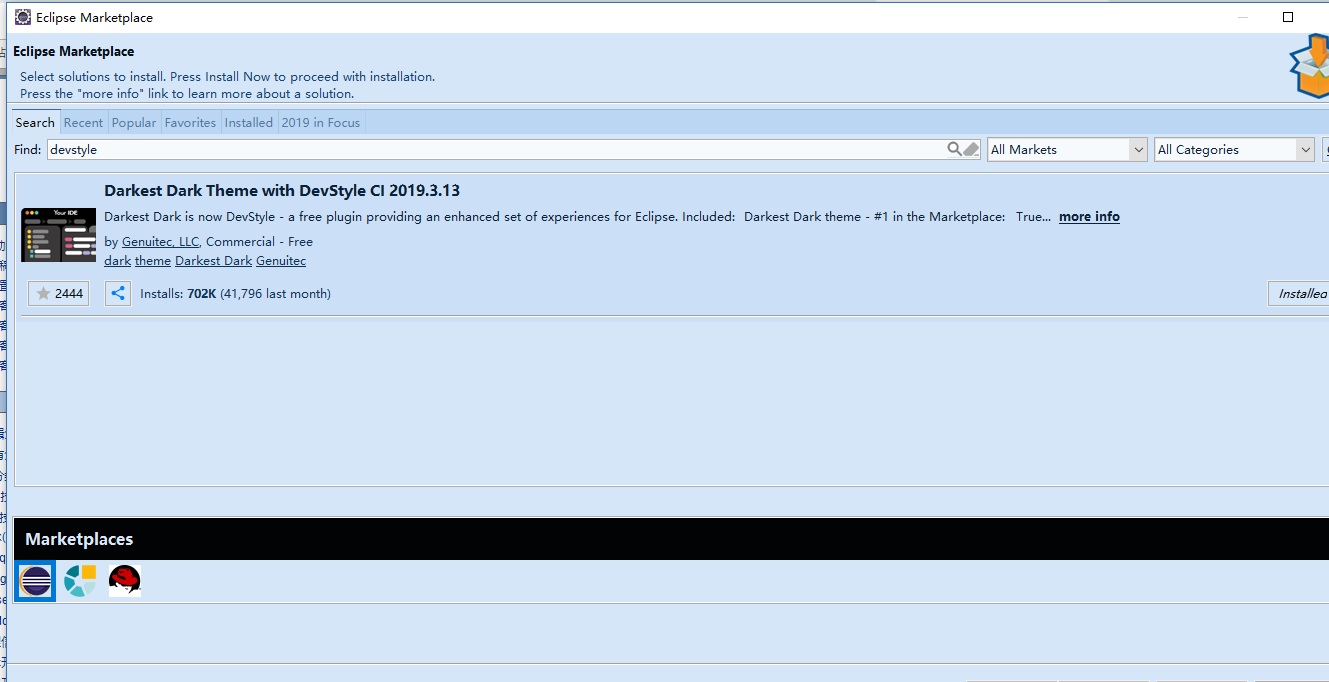 eclipse 更改默认主题，重写默认滚动条样式（安装DevStyle主题插件）-CSDN博客
