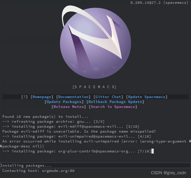 1810_spacemacs缺少evil-unimpaired以及evil-ediff安装失败解决-CSDN博客