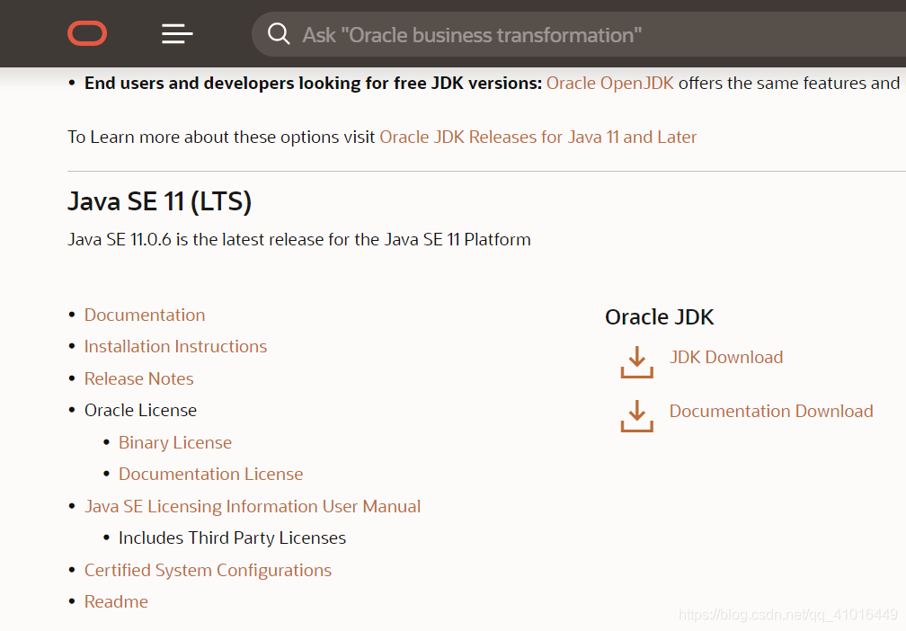java development kit - 11 - jdk下载安装、环境变量设置_jdk11.0.6下载-CSDN博客