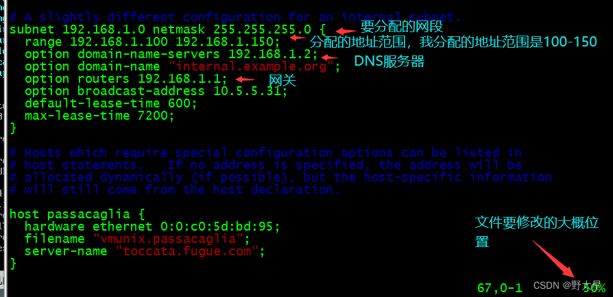 Centos之DHCP_centos设置dhcp获取ip-CSDN博客