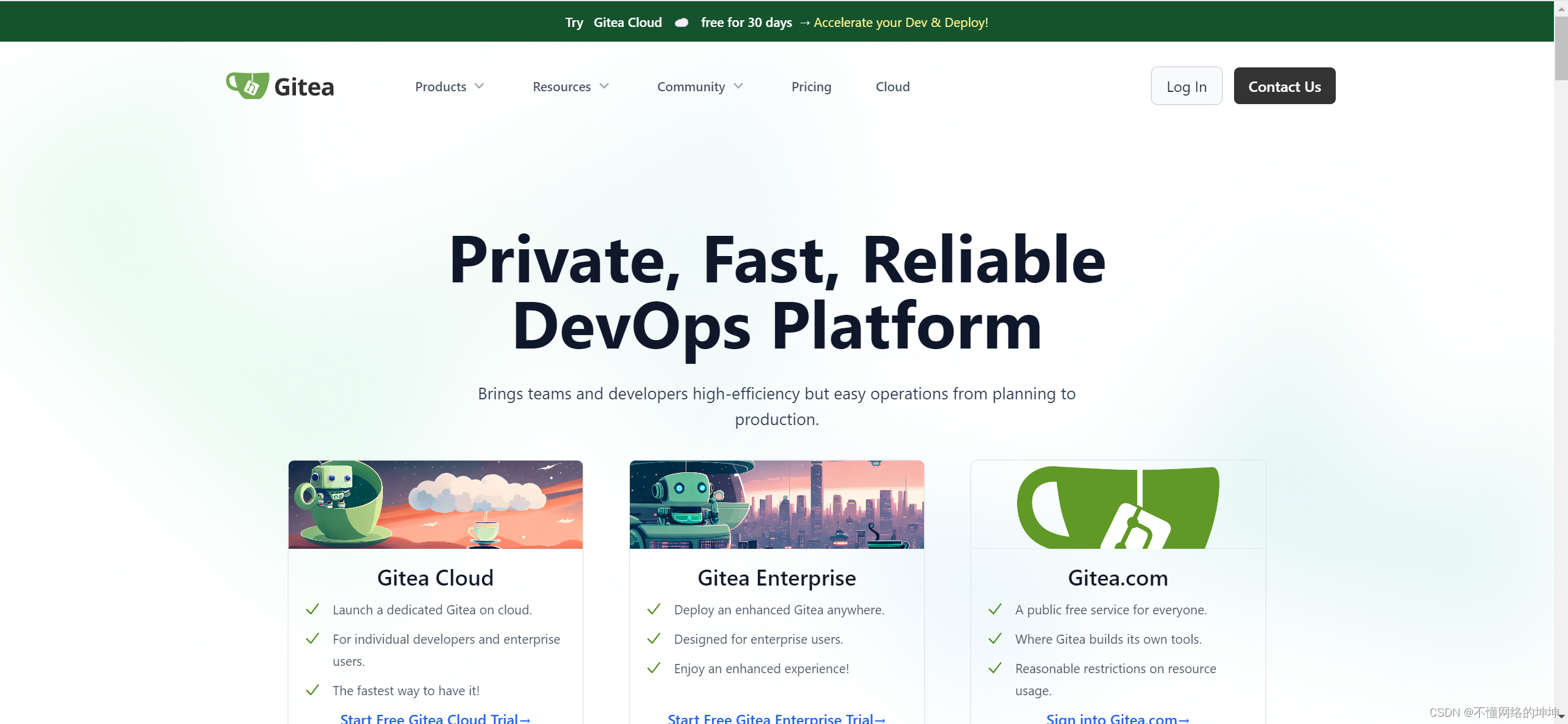 gitea简单介绍_gitea界面-CSDN博客
