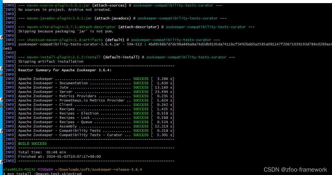 zk 3.6.1启动 1.下载bin包 2.github上源码包目前没找到生成bin的方式_github生成bin-CSDN博客