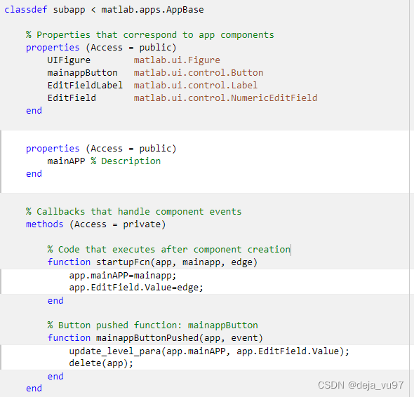 Matlab AppDesigner——在app之间传递数据_matlabappdesigner参数传递-CSDN博客