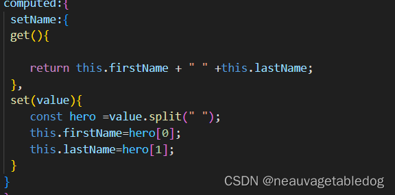 01从零开始学习VUE-关于VUE中的计算属性computed_vue data 使用计算属性-CSDN博客