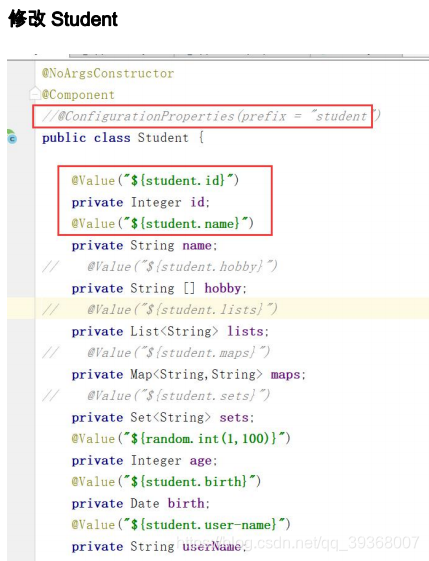 Springboot 的两种配置文件语法配置文件占位符value 读取配置文件及验证处理配置文件 Long Csdn博客