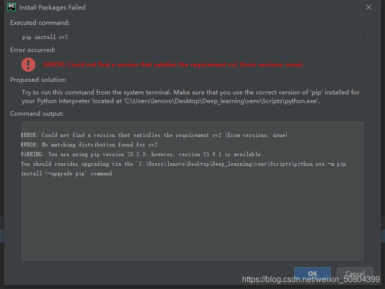 ip._vendor.urllib3.exceptions.ProtocolError: (“Connection broken: ConnectionResetError(10054 ...