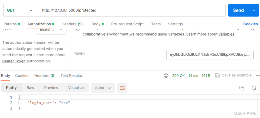 Flask框架+redis实现jwt认证登录+postman测试_flask jwt redis-CSDN博客