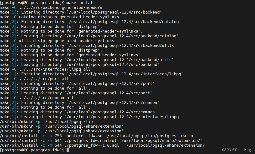 Postgre pg_fdw(foreign data wrappers)部署 实现PG到PG之间数据同步_postgre 查看创建的server foreign data-CSDN博客