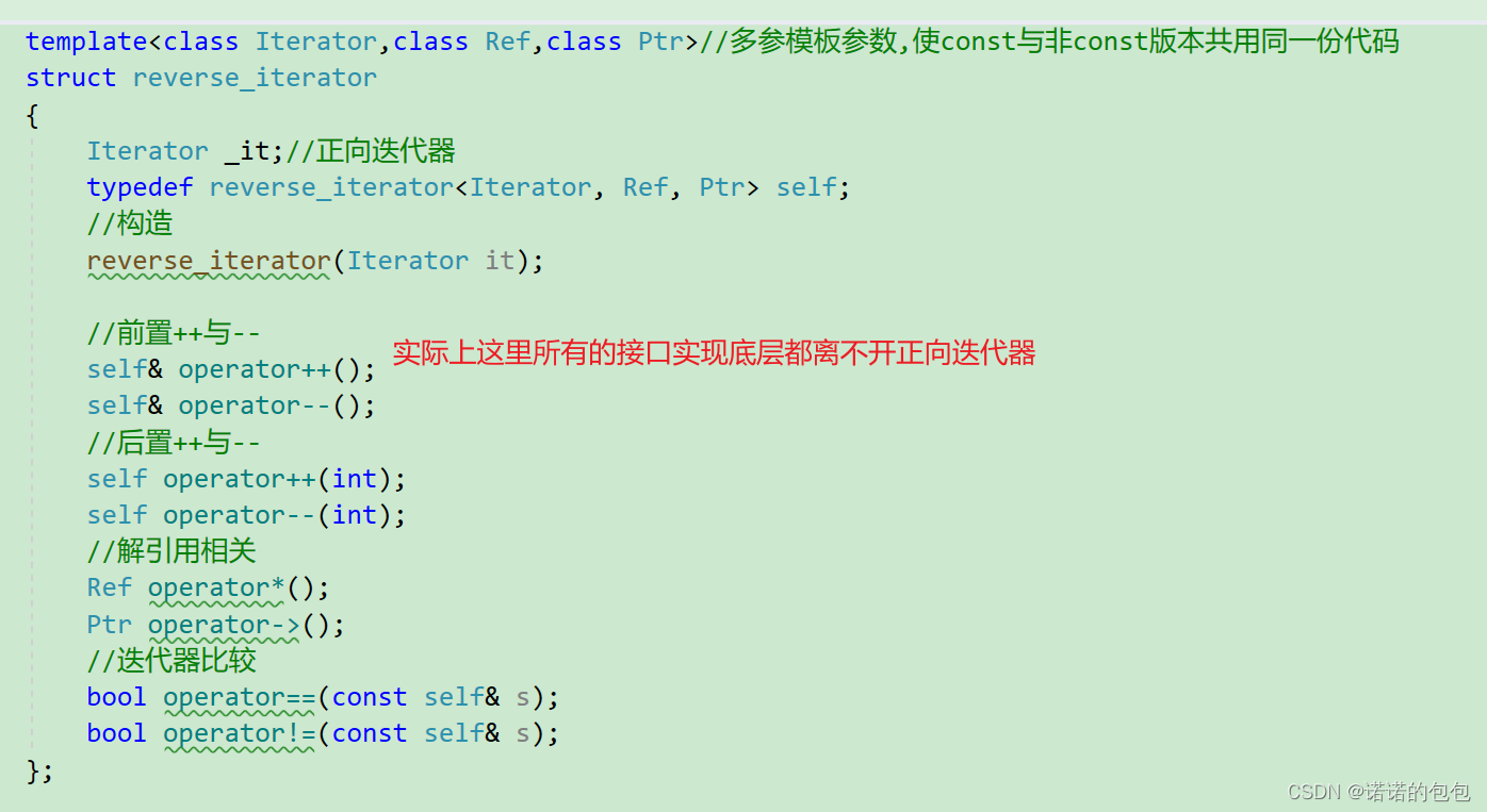 【STL】reverse_iterator反向迭代器的实现_反向迭代器 为什么是正向的前一个位置-CSDN博客