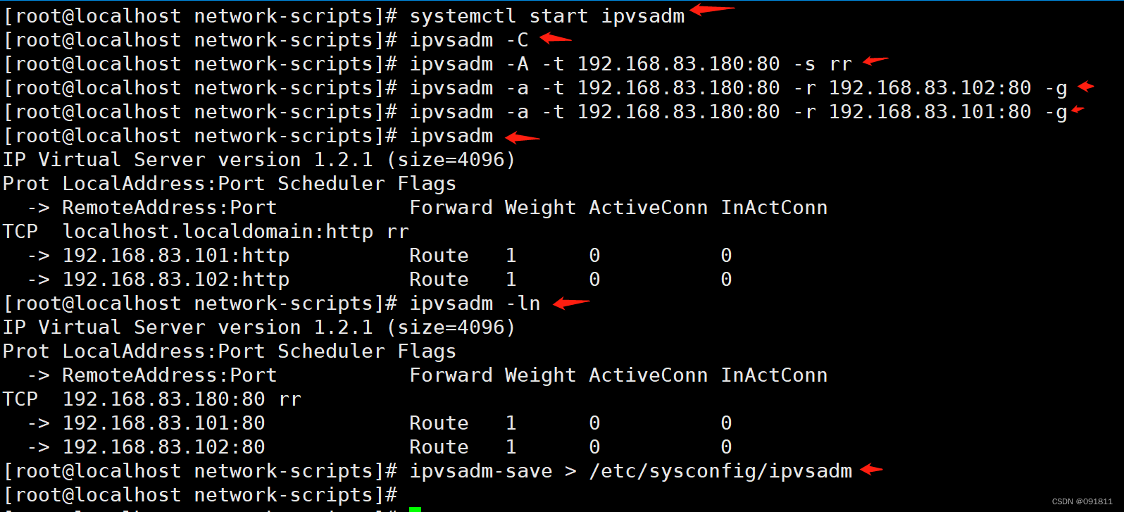 DR模式下LVS负载均衡群集部署详解-CSDN博客