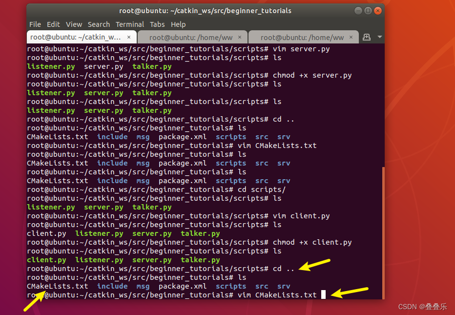 编写 ROS 服务节点 Service 和 Client(python/C++)(六)_ros python service-CSDN博客