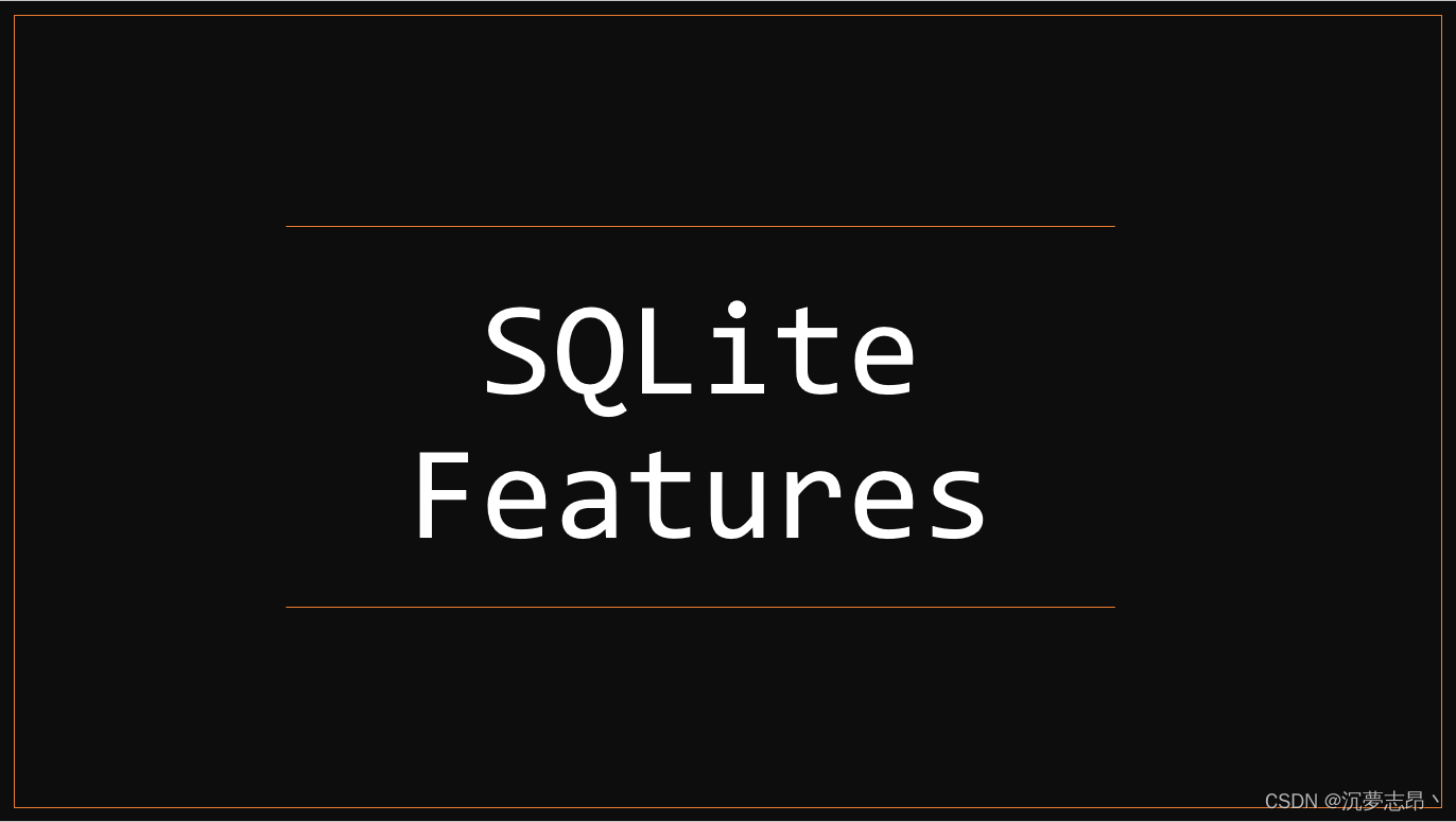 SQLite Database Introduction_records sqlite database kwargs-CSDN博客