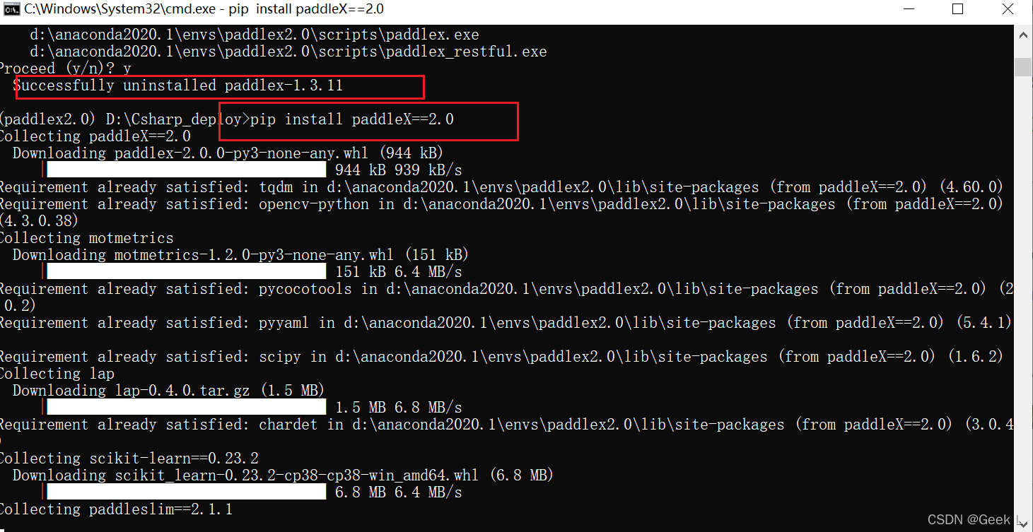 PaddleX 在windows10使用paddle_inference部署C#打包dll全教程_c# paddle-CSDN博客