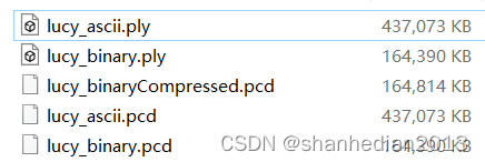 【PCL】PCL保存及加载不同格式点云对比_pcl保存点云-CSDN博客