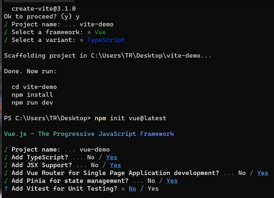 前端学习笔记202310学习笔记第一百零六天-vue3-环境搭建2-CSDN博客