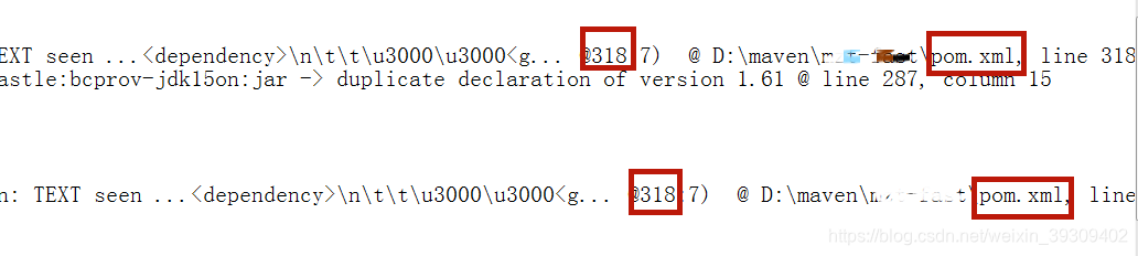Maven打包报错:http://cwiki.apache.org/confluence/display/MAVEN ...