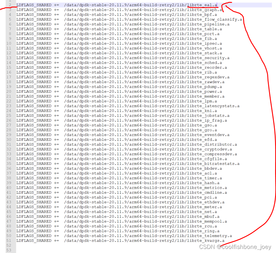 dpdk20.11.9 编译arm版本以及在arm 应用中引用dpdk20.11.9_dpdk arm-CSDN博客