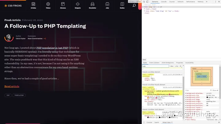 CSS滚动条优化：WebKit伪元素与实例解析-CSDN博客