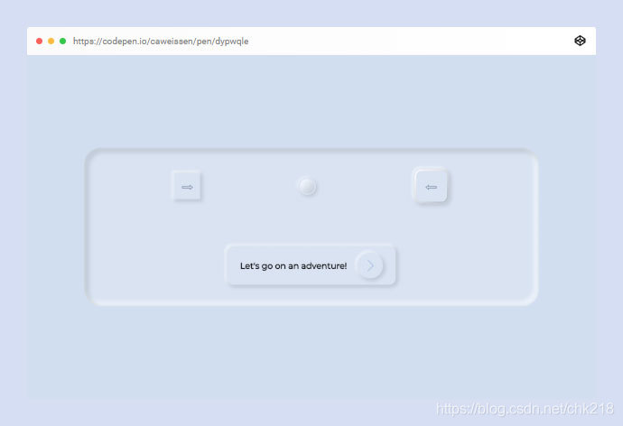 新拟态 (Neumorphism / soft ui) UI CSS设计示例分享_新拟态ui组件-CSDN博客