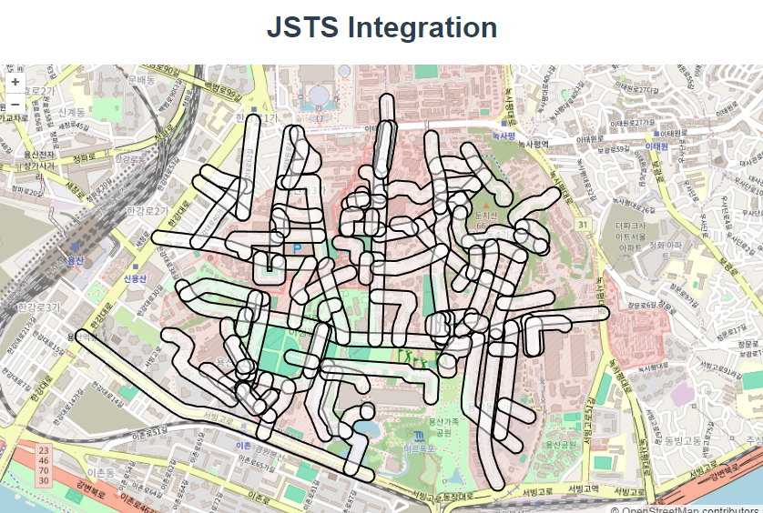 五十、openlayers官网示例JSTS Integration解析——使用JSTS 库来处理几何缓冲区并在地图上显示结果 ...