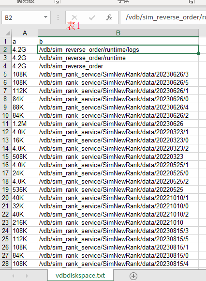 Python 对所有文件的按文件大小顺序排列，排序结果导出为excel表格文件大小信息生成excel表格 Csdn博客