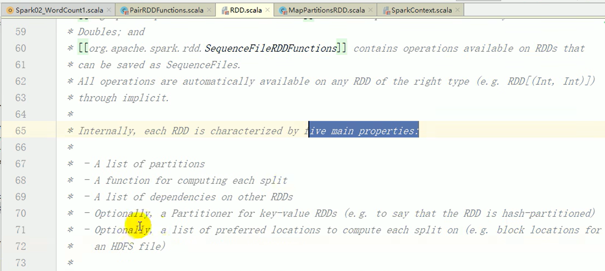 尚硅谷大数据技术Spark教程-笔记02【SparkCore（核心编程，map、mapPartitions、mapPartitionsWithIndex、flatMap、glom ...