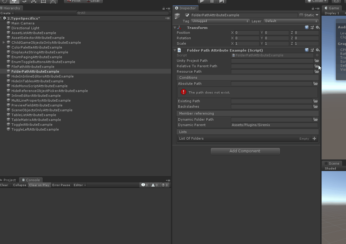 Odin Inspector 系列教程 --- Folder Path Attribute-CSDN博客