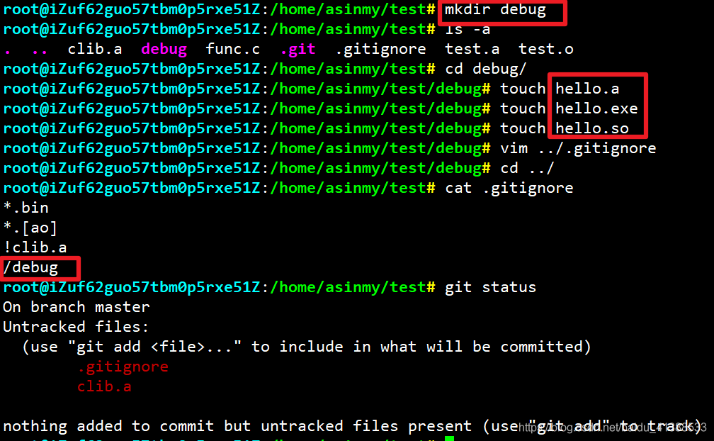 Git(Linux环境)：忽略文件(.gitignore)_linux端git ignore-CSDN博客