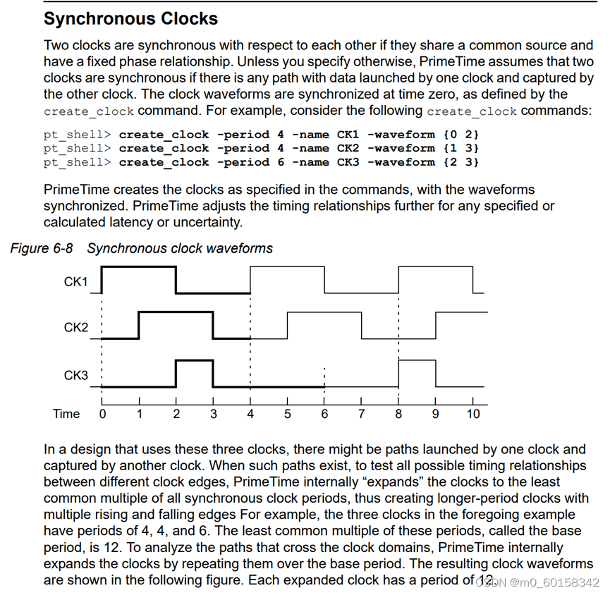Expanding clock 与时钟关系设置-CSDN博客