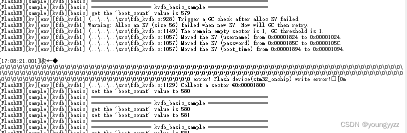 flashdb之kvdb的gc过程实验_trigger a gc check after alloc kv failed.-爱代码爱编程