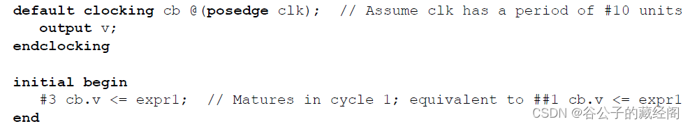 Systemverilog中Clocking blocks的记录-CSDN博客
