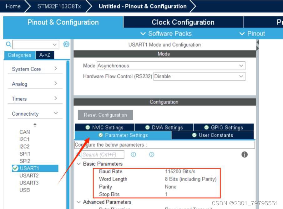 STM32的USART串口通讯入门_查询stm32与电脑连接的com口-CSDN博客