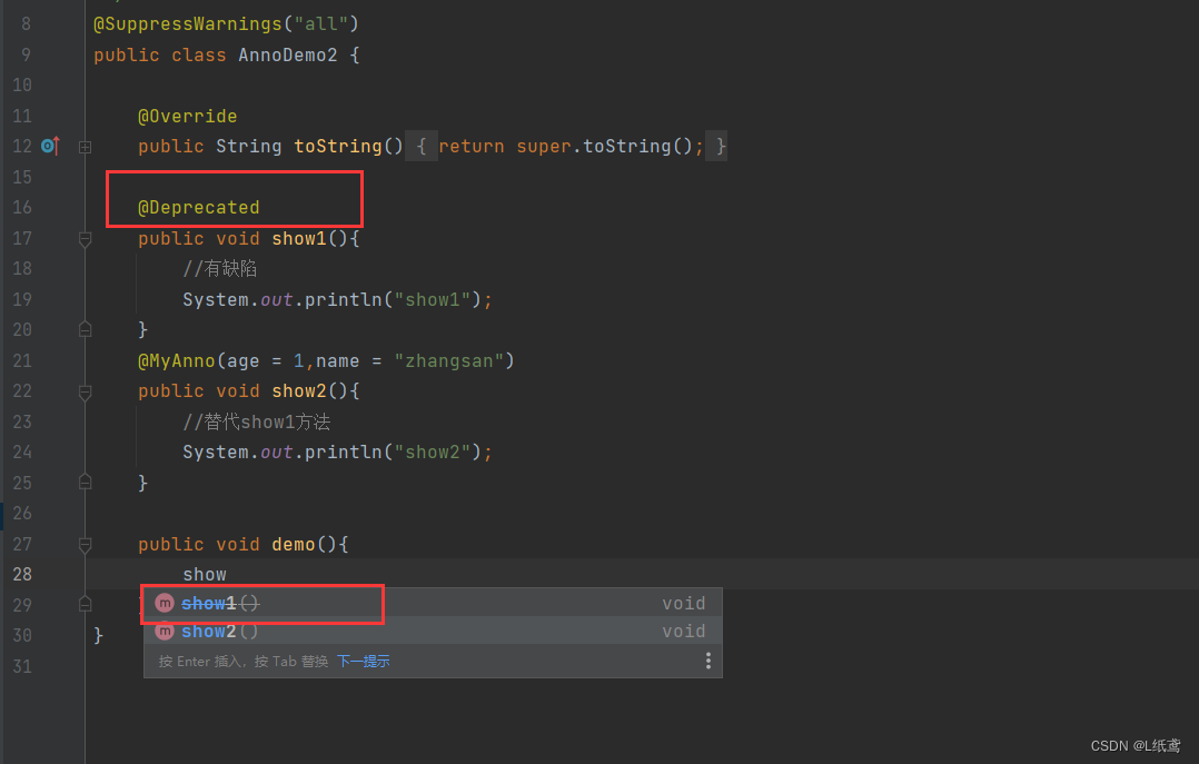 JavaWeb——2.注解_javaweb注释-CSDN博客