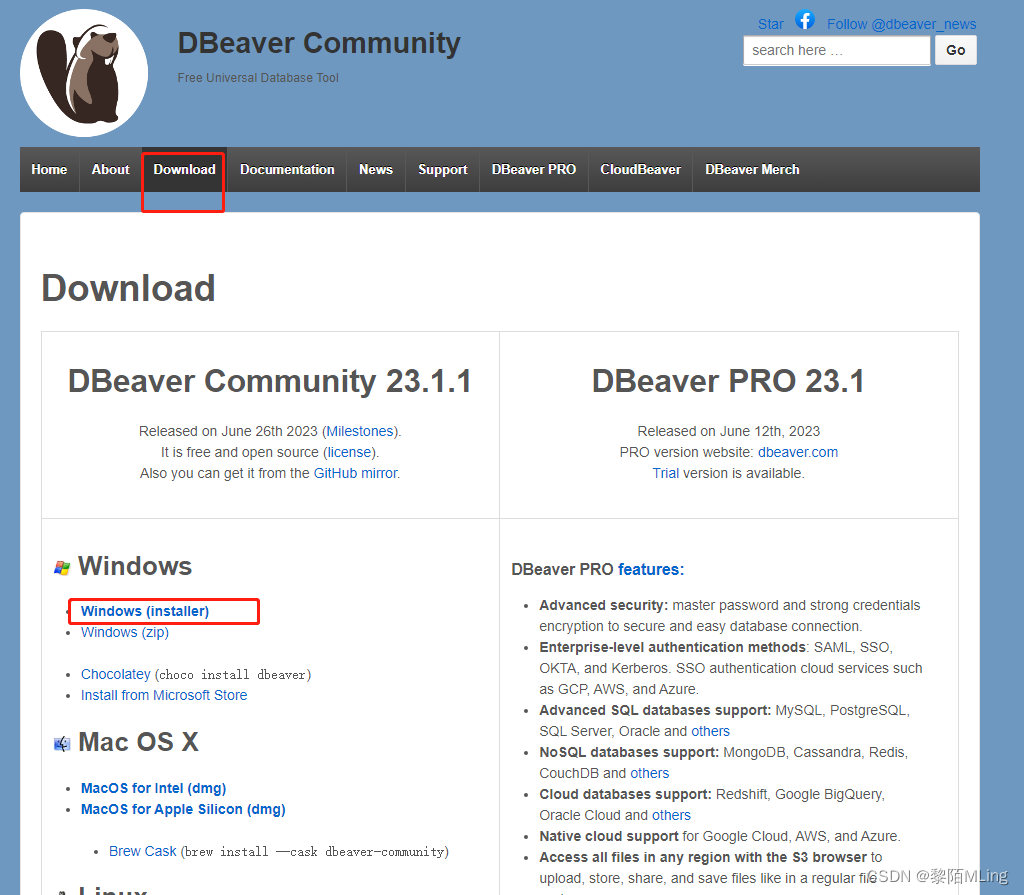 win10 DBeaver （升级）下载、安装、彻底卸载_dbeaver下载-CSDN博客