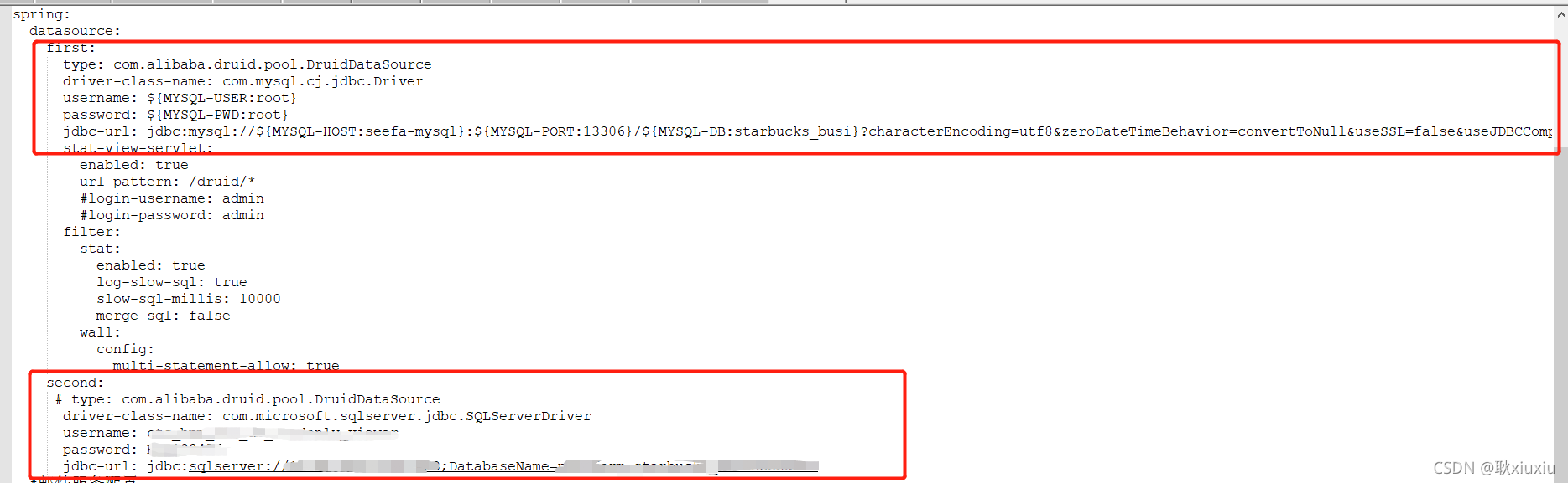 spring boot项目整合双数据源 mysql+sql server+mybatis plus_springboot和sql server项目-CSDN博客
