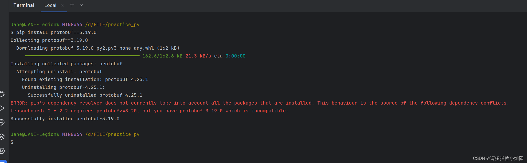 安装tensorflow tensorboardX_tensorboardx版本-CSDN博客