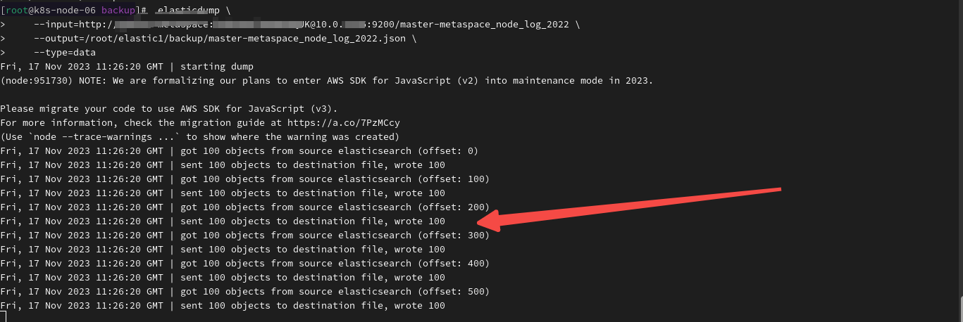 Elasticsearch备份与还原：使用elasticdump_elasticsearch_saynaihe-GitCode 开源社区