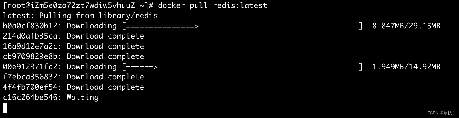 使用Docker安装Redis_dockers redis-CSDN博客