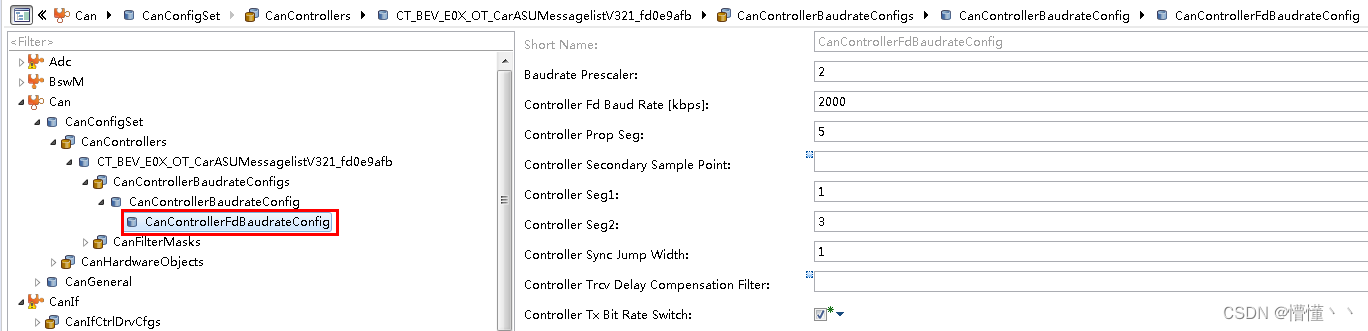 将DBC中CANFD报文的DLC由8修改为64后，代码跑死问题解决_dbc dlc-CSDN博客