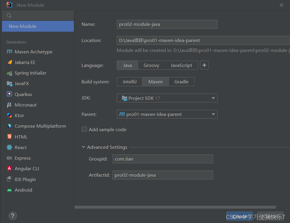 第二章 使用Maven：IDEA环境_idea 执行mvn 命令-CSDN博客