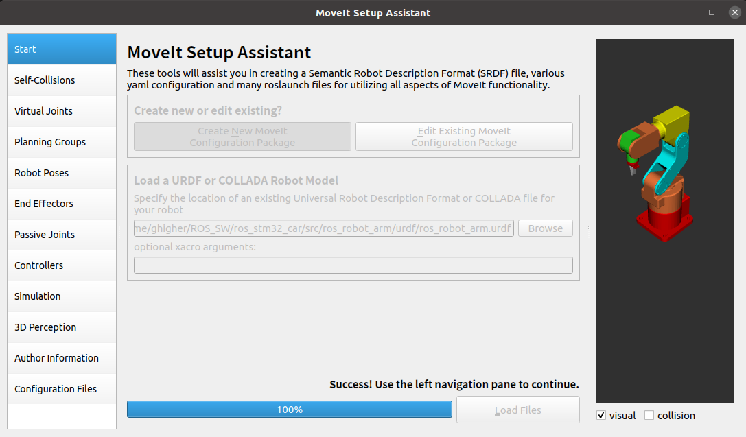 ROS-Moveit!配置(一)_moveit中夹爪怎么配置group-CSDN博客