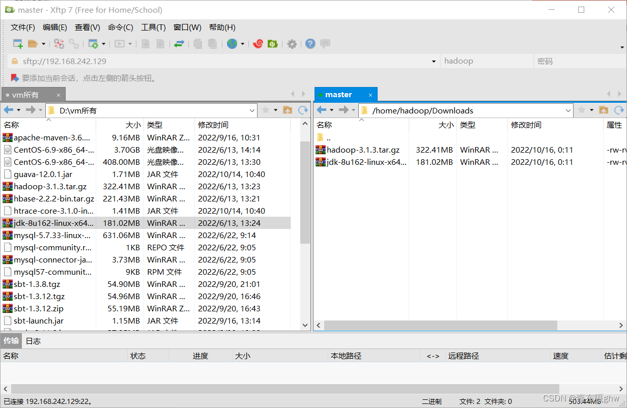 5linux下配置hadoop集群之安装jdk及hadoop5linux 系统下安装 Jdk Csdn博客 2848