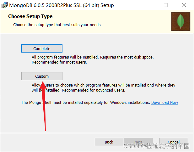 【MongoDB】windows安装MongoDB6.0.5+可视化界面软件_mongodb可视化界面-CSDN博客