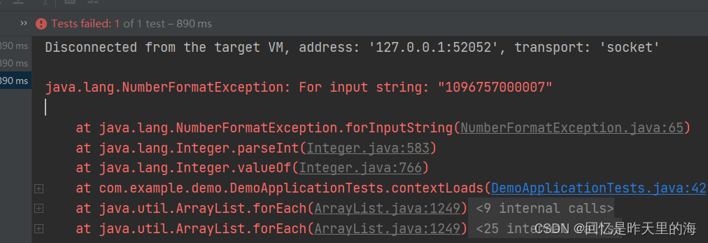 String转int报java.lang.NumberFormatException_failed to convert java.lang ...