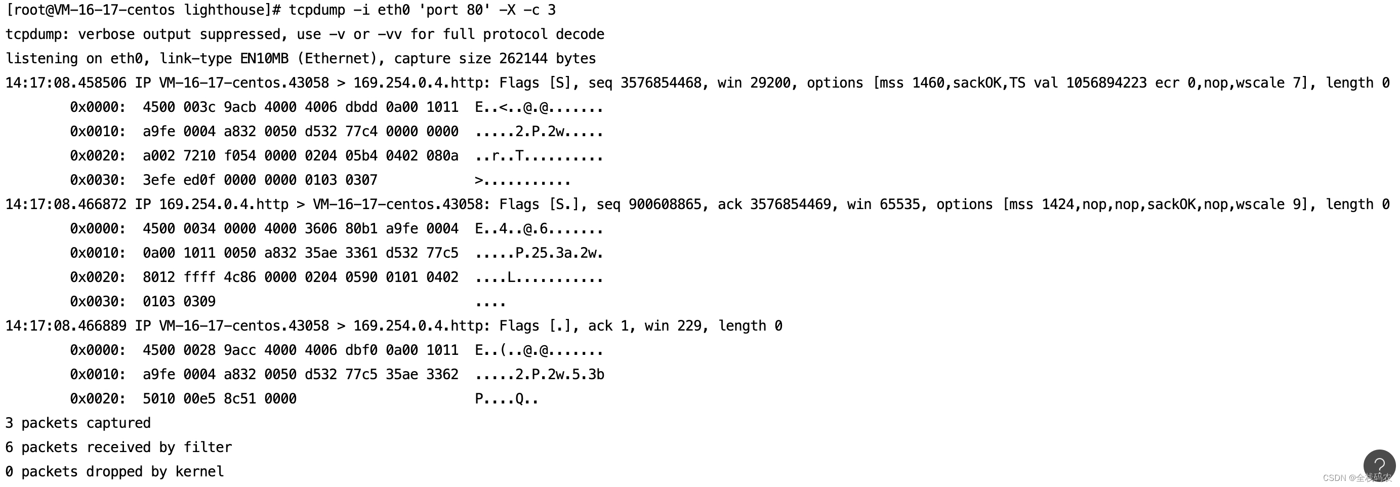 Linux网络抓包工具Tcpdump的3分钟快速入门手册_tcpdump详解手册-CSDN博客