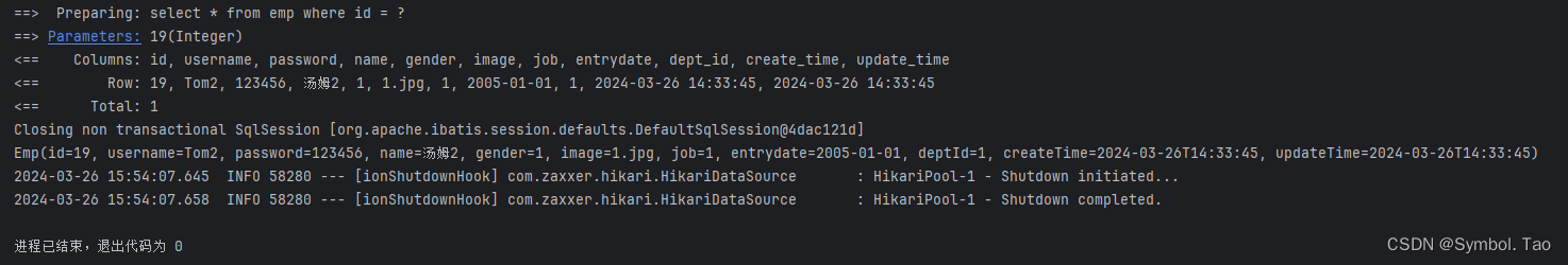 【Mybatis 基础】增删改查(@Insert, @Delete, @Update, @Select)_mybatis delete语句-CSDN博客