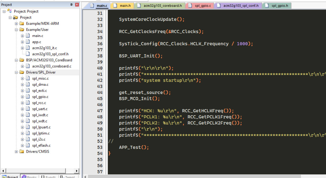 航芯ACM32G103开发板评测 01-开箱及环境搭建流程_芯航线开发板-CSDN博客